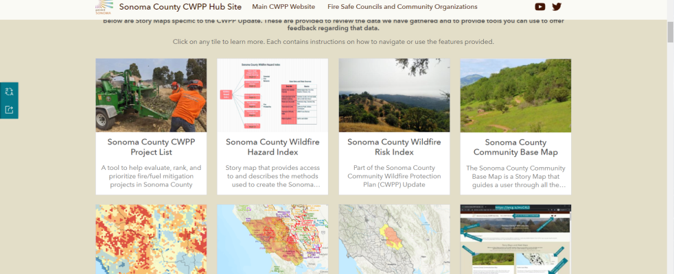 CWPP Hub Site | Fire Safe Sonoma