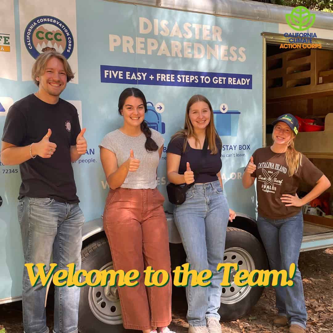 Meet Our New California Climate Action Corps Fellows! | Fire Safe Sonoma